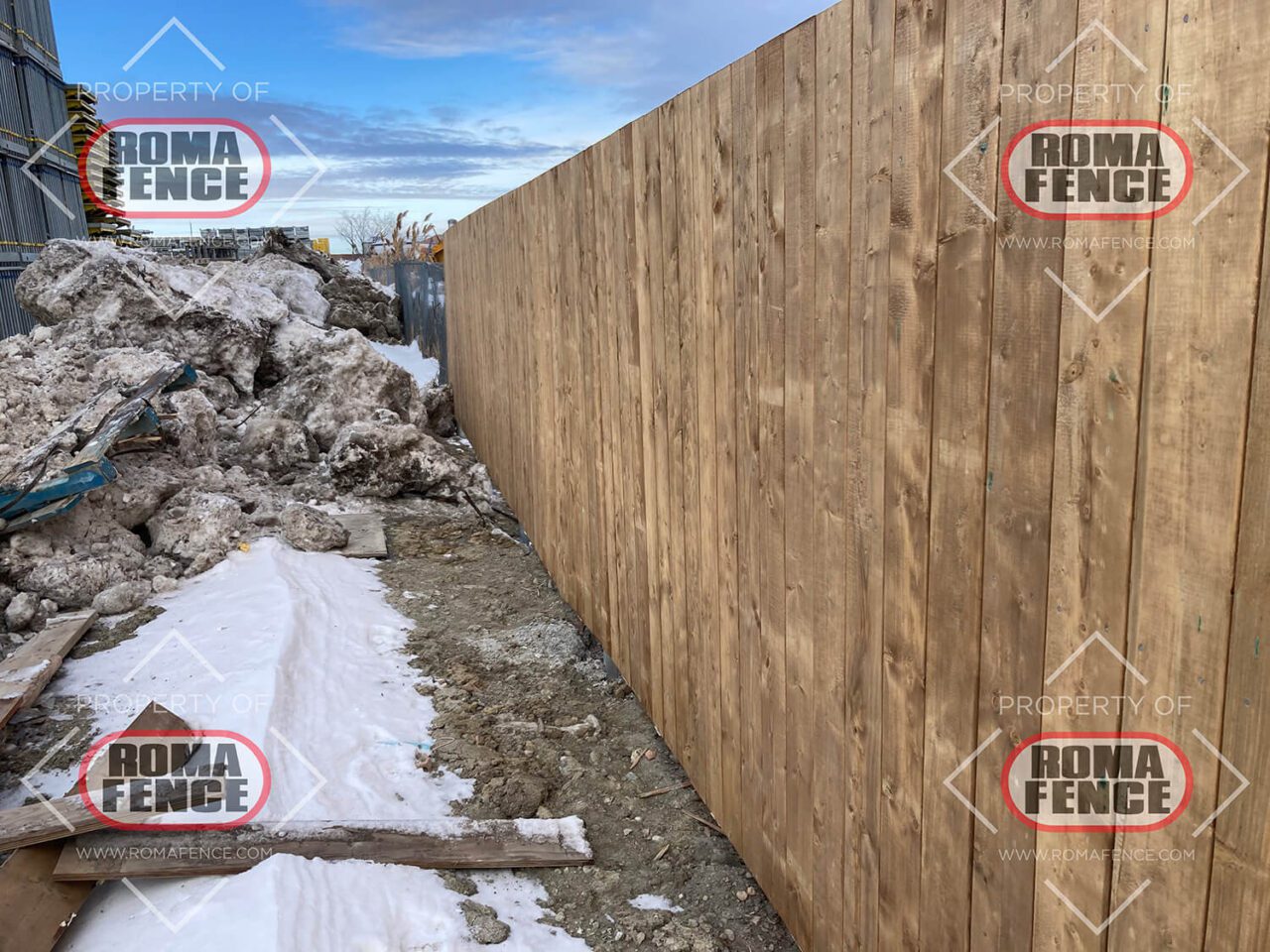 Wood Fence - Roma Fence