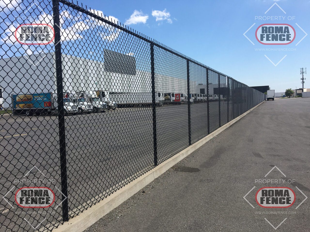 Chain Link Commercial - Roma Fence